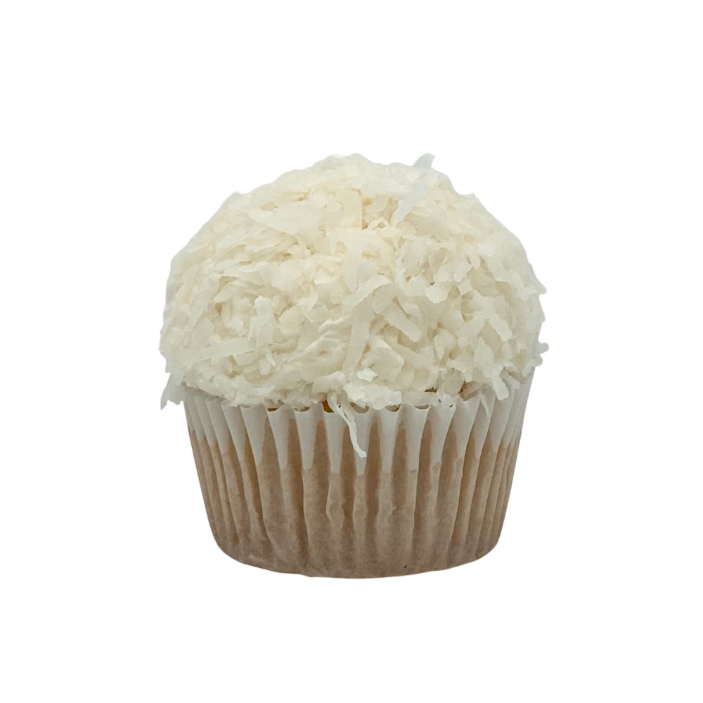 Snowball Cupcake – Sweet Freedom Bake Shop